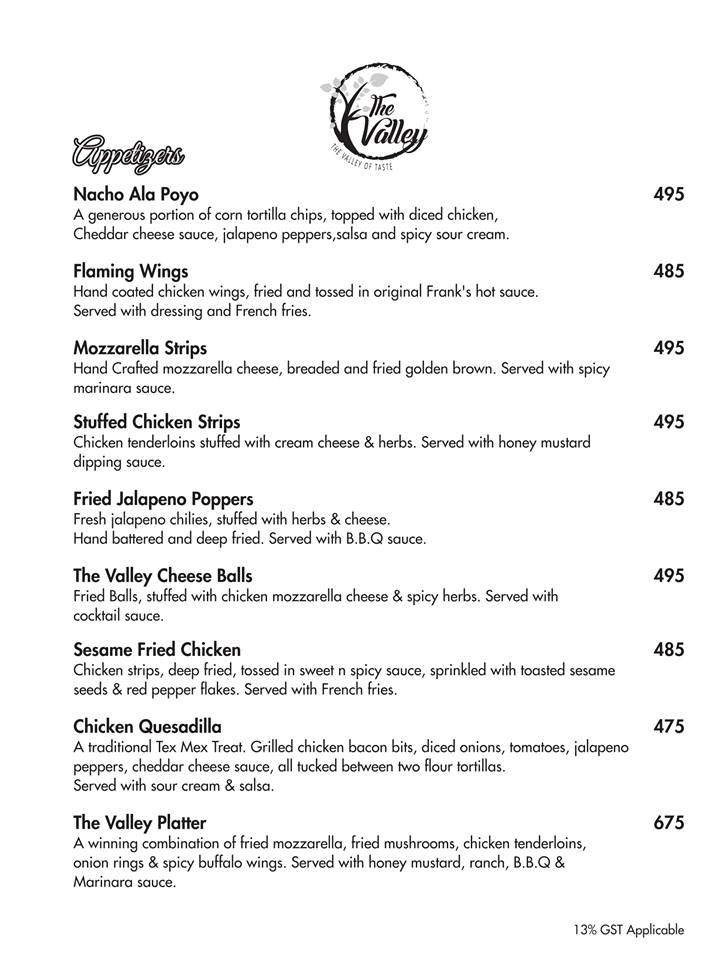 The Valley Restaurant - FoodNama
