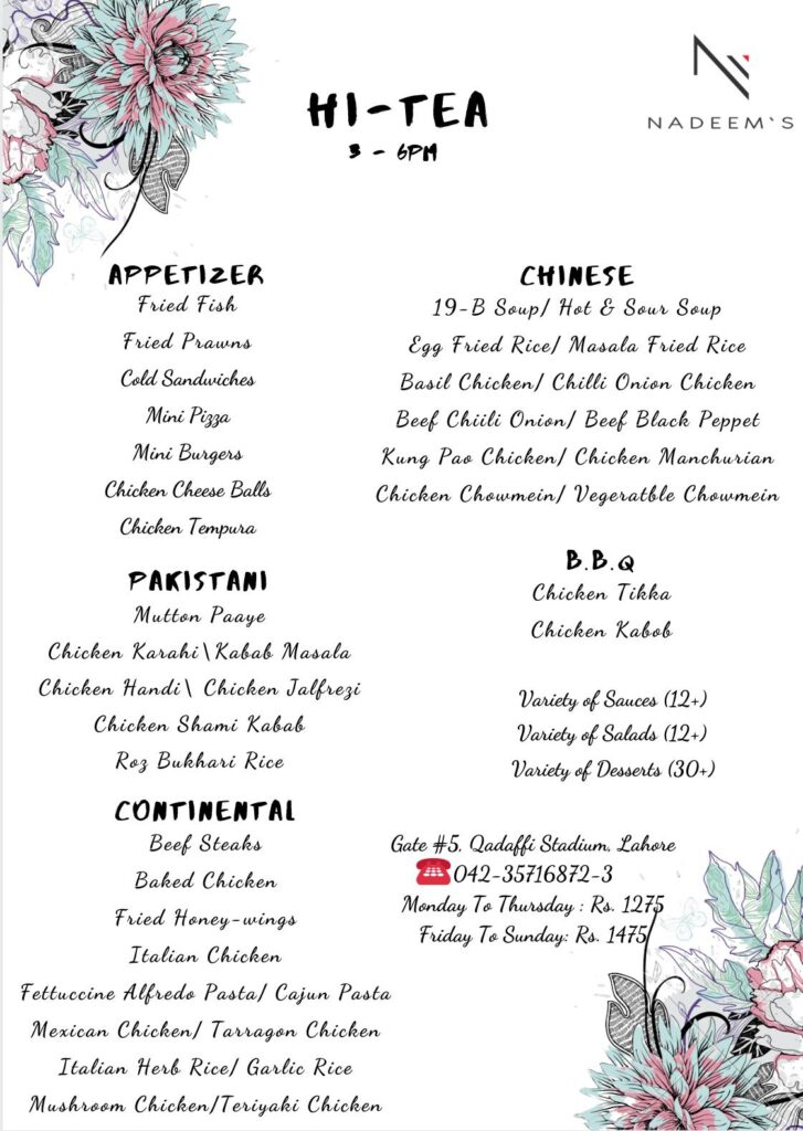 Nadeem's Buffet - FoodNama