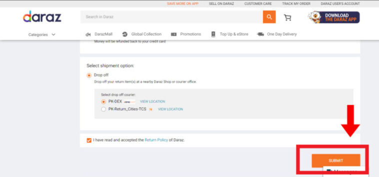 How To Return A Product To Daraz - How To