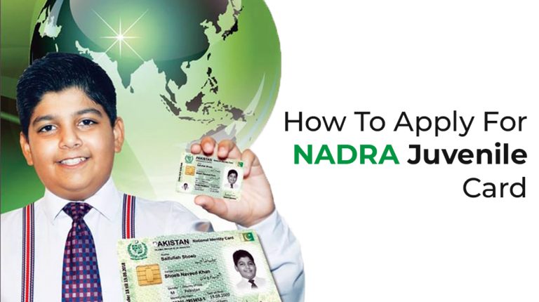 How to Apply for Nadra Juvenile Card (JV) in Pakistan - How To