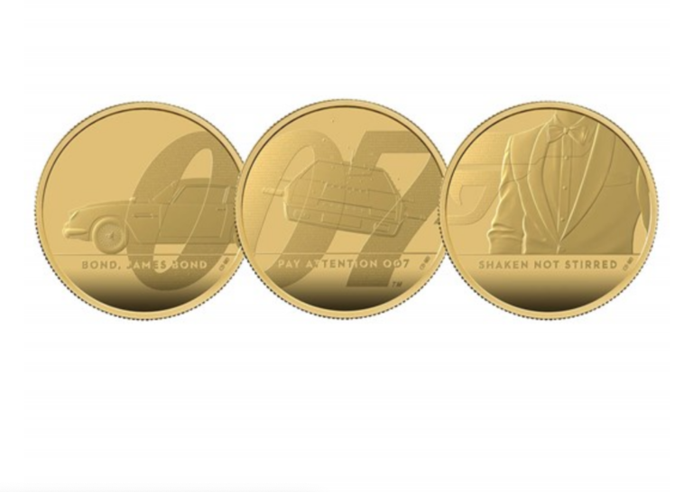 Royal Mint Unveils A Massive Coin to Celebrate James Bond Film - Lens