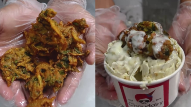Disgustingly Yours: This Ice Cream Parlor Lets You Mix Pakoras, Samosas ...
