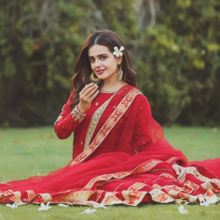 Sumbul Iqbal Flaunts a Pastel Summery Attire - Lens