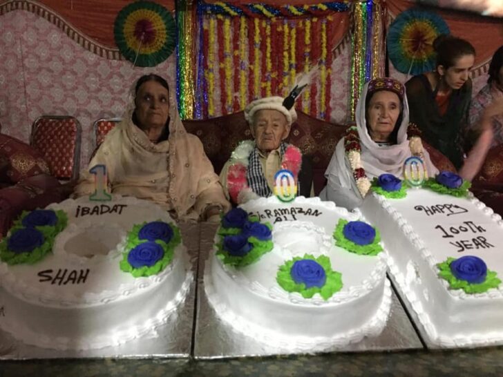 This 100 Year Old Man Celebrated His Birthday in Style [Pictures] - Lens