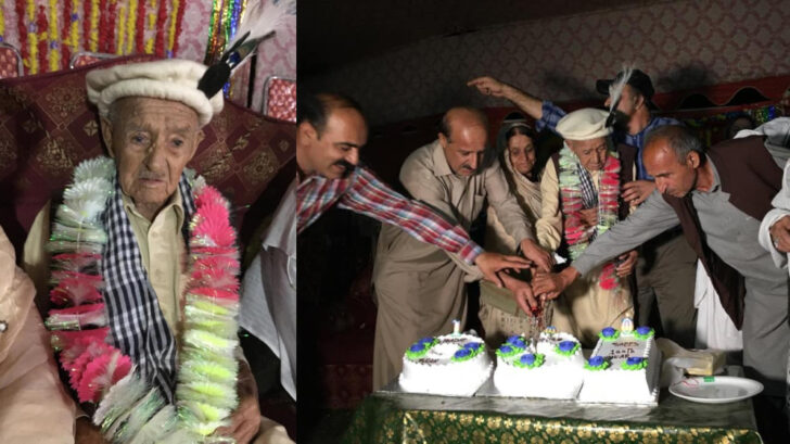 This 100 Year Old Man Celebrated His Birthday in Style [Pictures] - Lens