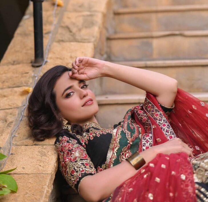 Sumbul Iqbal Flaunts a Pastel Summery Attire - Lens
