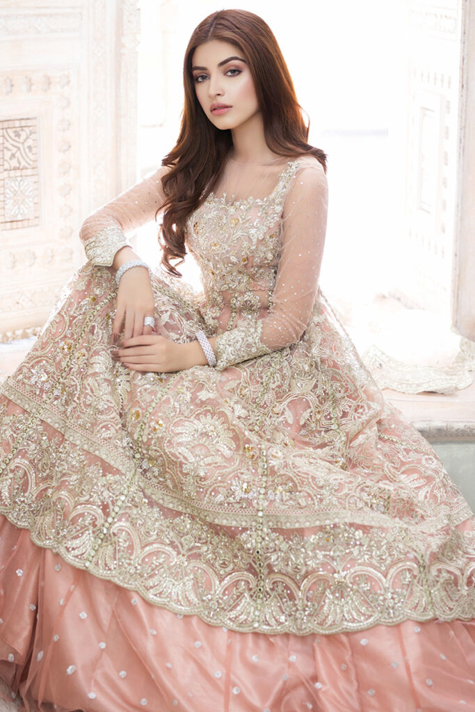 Kinza Hashmi Looks Dreamy in Zainab Salman's Nikkah Collection ...