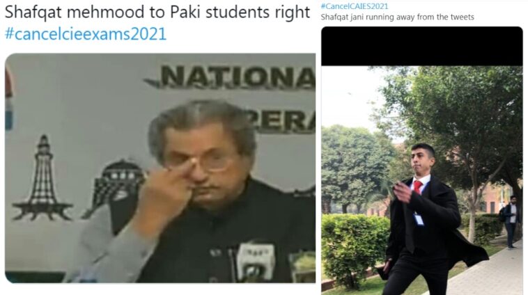 Will Shafqat Mahmood be a Dear and #CancelCIEExams2021? [Memes] - Lens