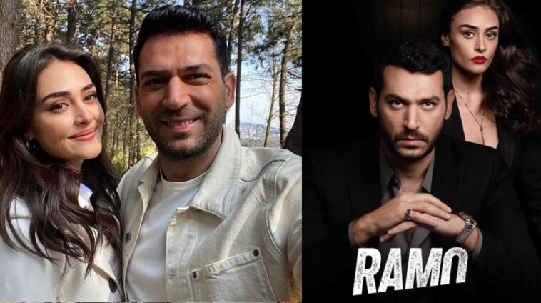Esra Bilgiç Shares a Lovely Selfie with Murat Yıldırım from 'Ramo' - Lens