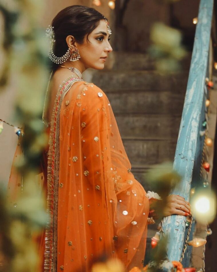 Maya Ali Is A Vision In Bright Orange Ensemble - Lens