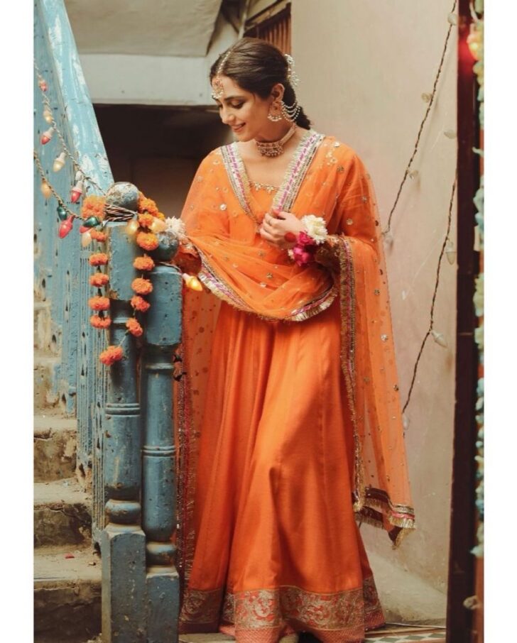 Maya Ali Is A Vision In Bright Orange Ensemble - Lens