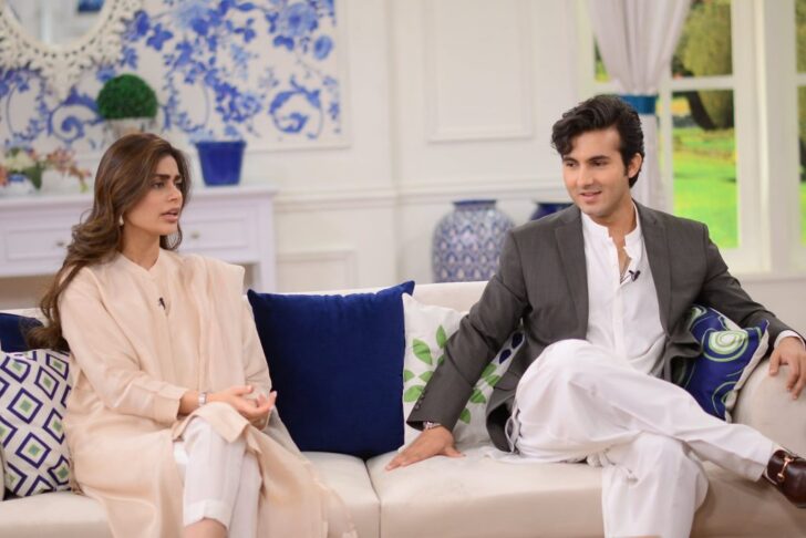 Sadaf And Shahroz Make an Appearance Together at Morning Show - Lens