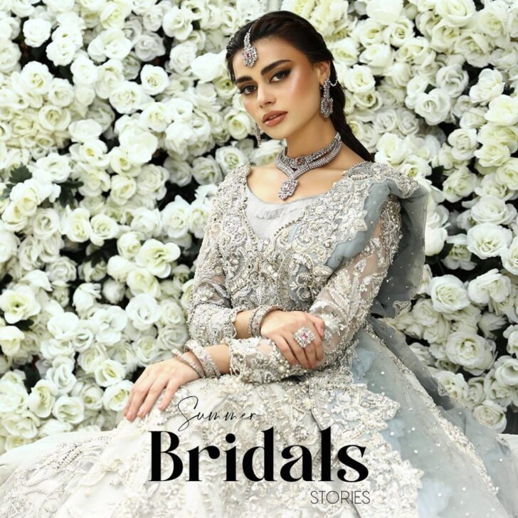 Sadaf Kanwal Shines In a Summery Bridal Couture - Lens