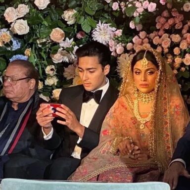 Aisha Saif In a Luxurious 'Sabyasachi' Bridal Attire for Nikkah with ...