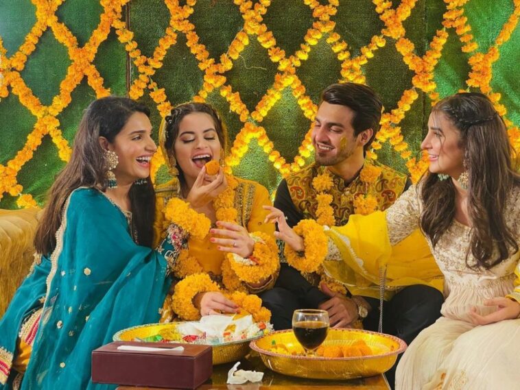 All the Celebrity Spottings at Minal Khan's Mayun Ceremony [Pictures ...