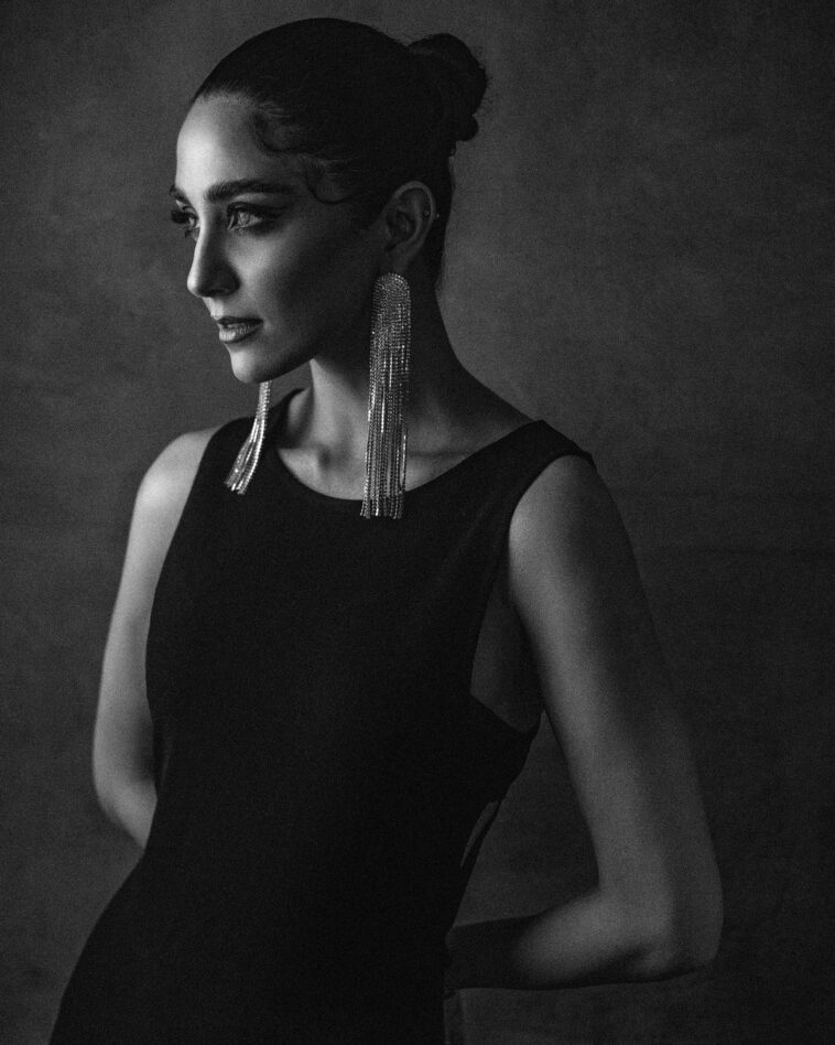 Maya Ali Spells Chic In a Black and Silver Attire - Lens