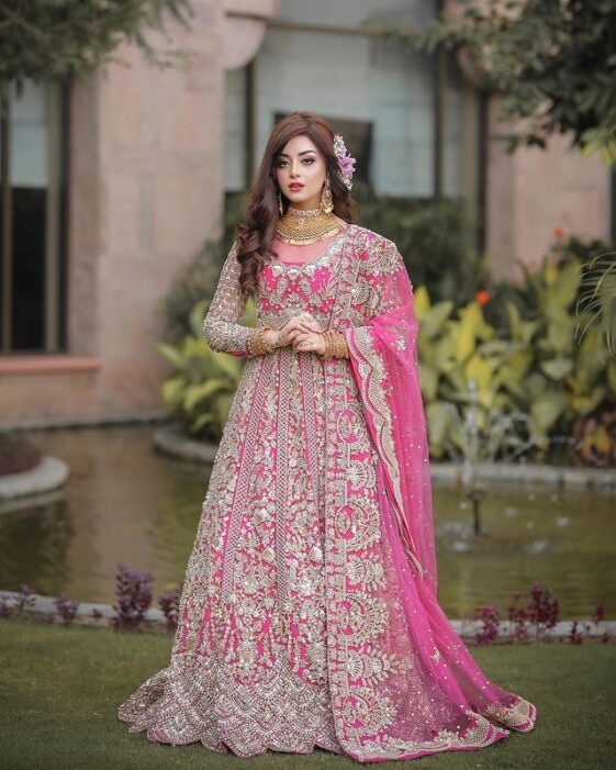 Pretty In Pink: Alizeh Shah Looks Radiant In Bridal Wear - Lens
