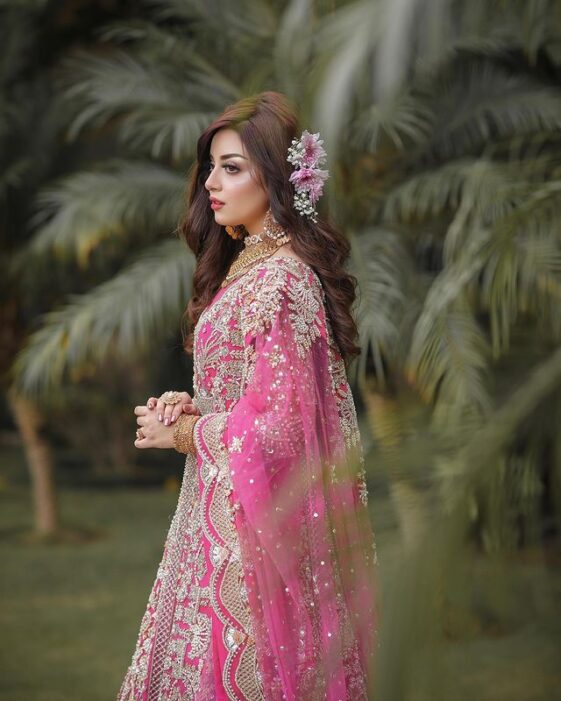 Pretty In Pink: Alizeh Shah Looks Radiant In Bridal Wear - Lens