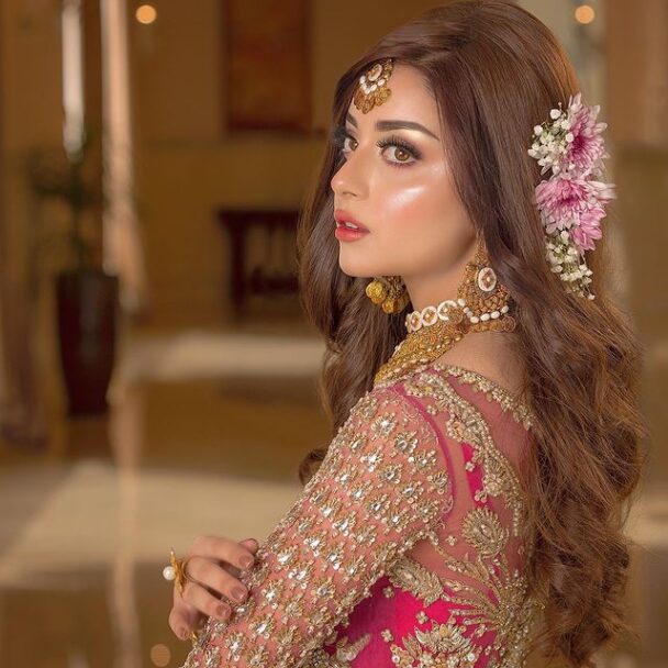 Pretty In Pink: Alizeh Shah Looks Radiant In Bridal Wear - Lens