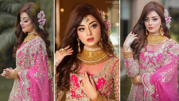Pretty In Pink: Alizeh Shah Looks Radiant In Bridal Wear - Lens