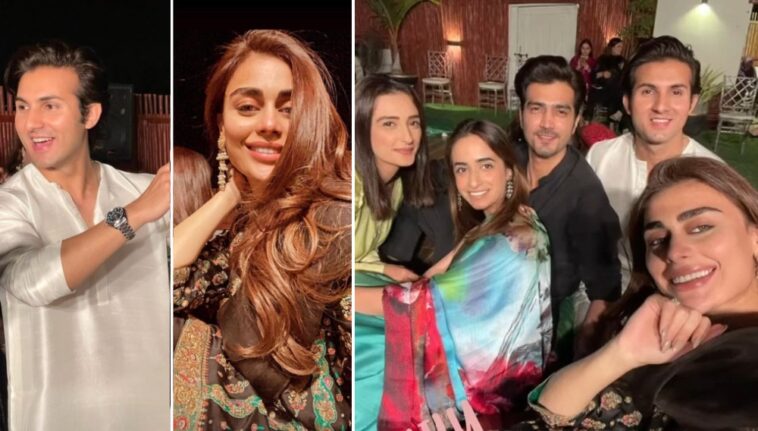 Sadaf Kanwal and Shahroz Sabzwari Spotted At A Family Wedding - Lens