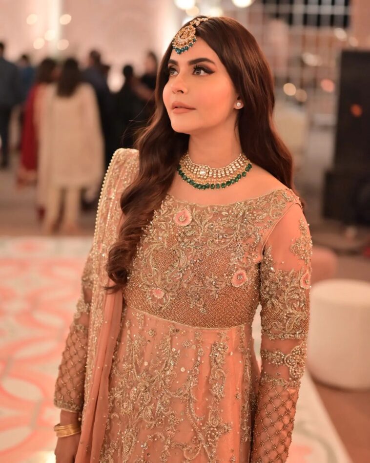 Nida Yasir Twrils In Gorgeous Peach Attire [Pictures] - Lens