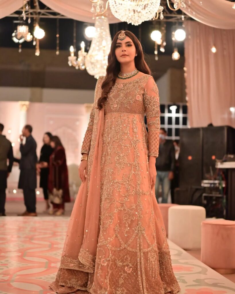 Nida Yasir Twrils In Gorgeous Peach Attire [Pictures] - Lens