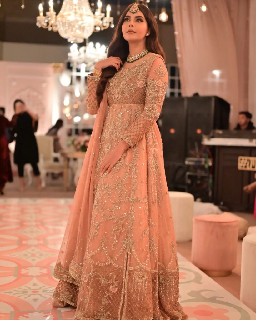 Nida Yasir Twrils In Gorgeous Peach Attire [Pictures] - Lens