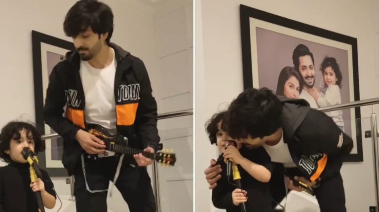Danish Taimoor, Son Rayan 'Rock Out' Together [Video] - Lens