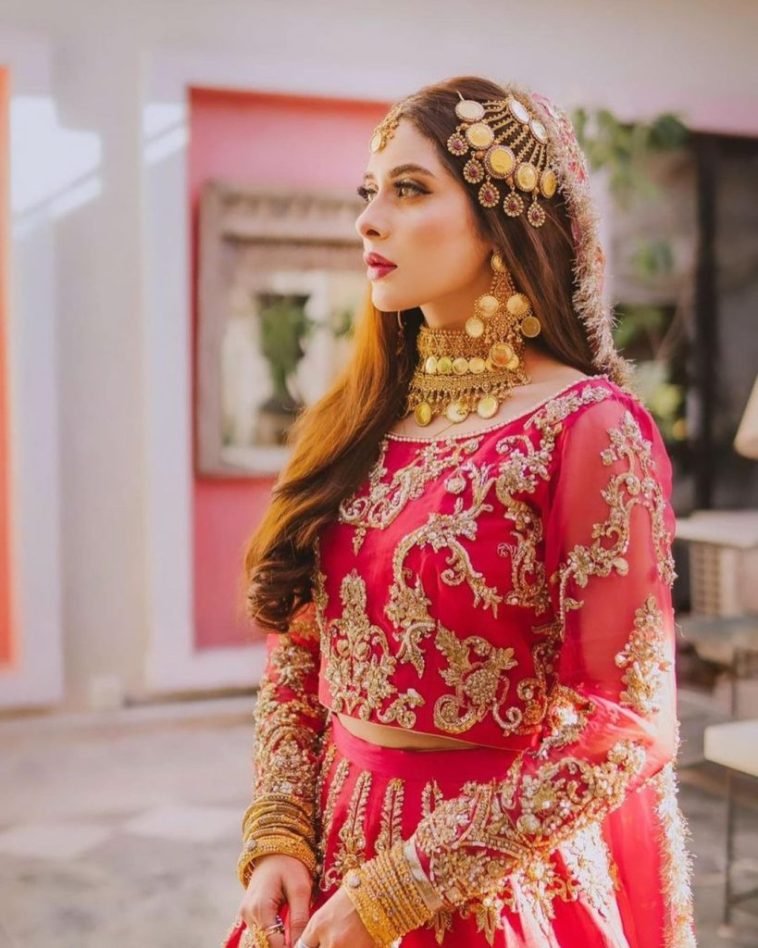 Azekah Daniel Looks Dazzling In Crimson Bridal Jora [Pictures] - Lens