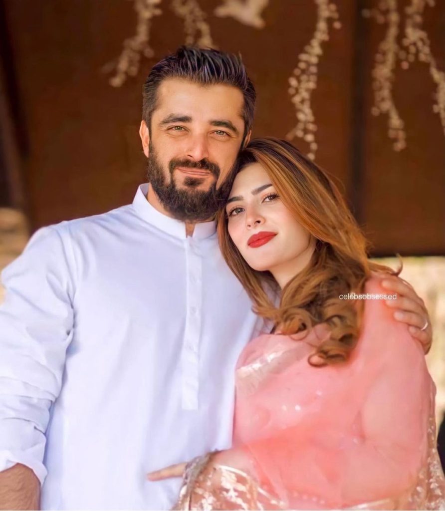 Throwback: Memorable Loved-up Snaps Of Hamza Abbasi And Naimal - Lens