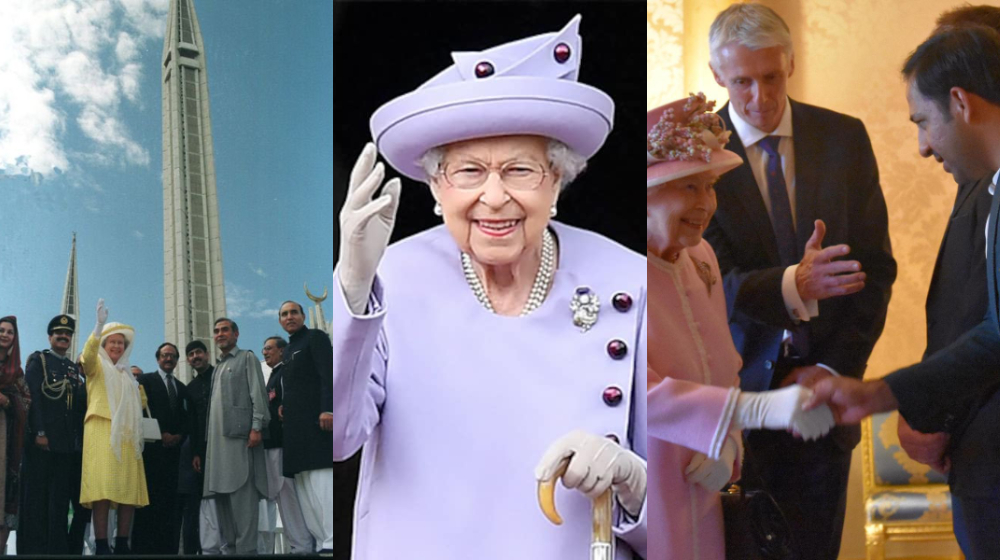 Famous Pakistani Celebrities Who Had The Honor Of Meeting Queen ...