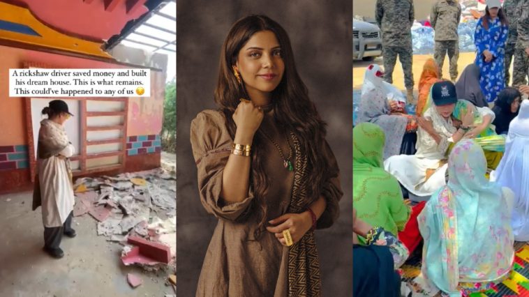 'This is My Civic Duty': Hadiqa Kiani on Her Flood Relief Mission - Lens