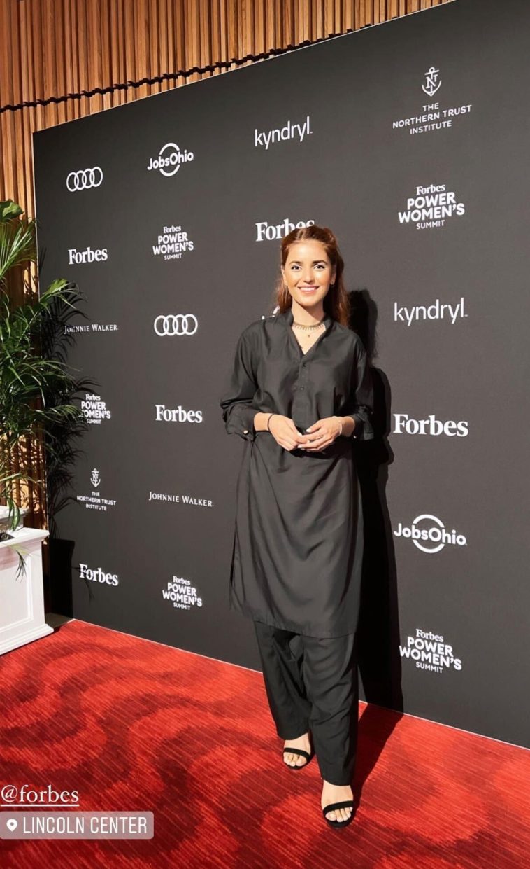 Momina Mustehsan Raises Awareness for Pakistan at a Forbes Event - Lens