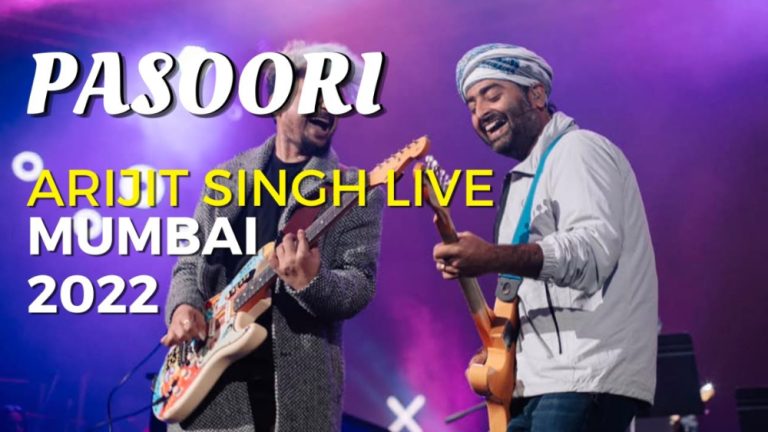 Arijit Singh Catches Pasoori Fever During Live Concert in Mumbai [Video ...