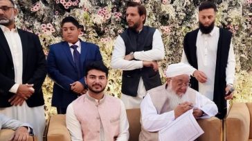 Inside Shahid Afridi’s Daughter Aqsa’s Nikkah Event [Images] - Lens