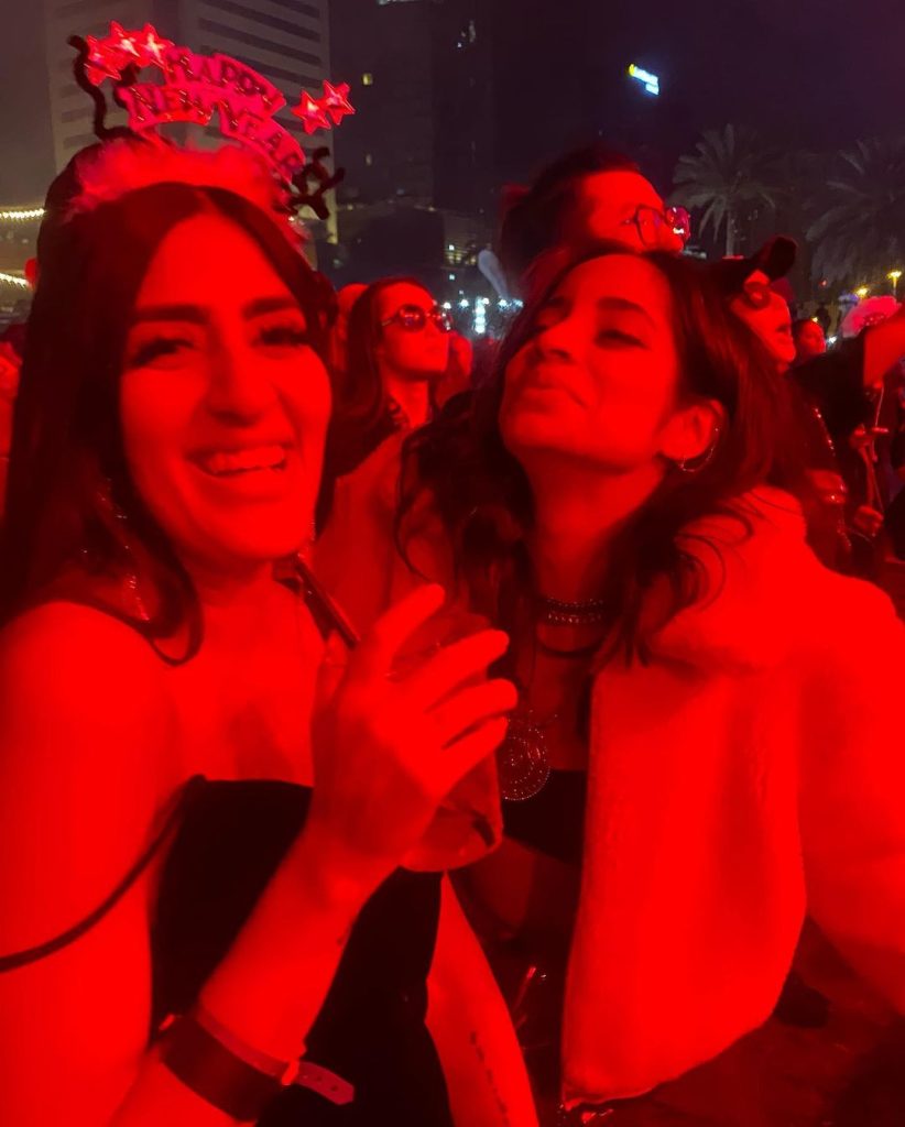 Frieha Altaf Dances Her Way Into 2023 with Family in Dubai [Images ...