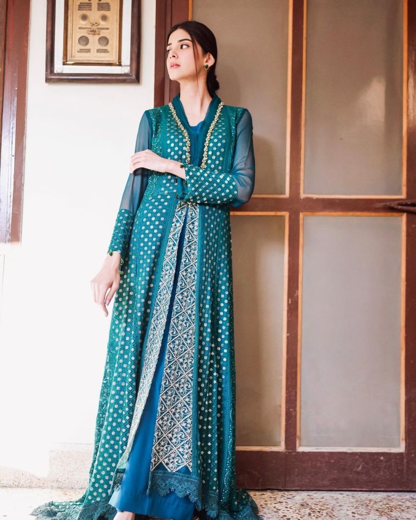 Zainab Shabbir is a Vision in Dazzling Sea-Green Attire [Pictures] - Lens