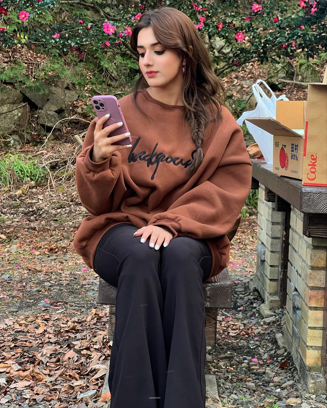 Jannat Mirza Is Grillin Chillin During Camping Trip In Japan s Yoro