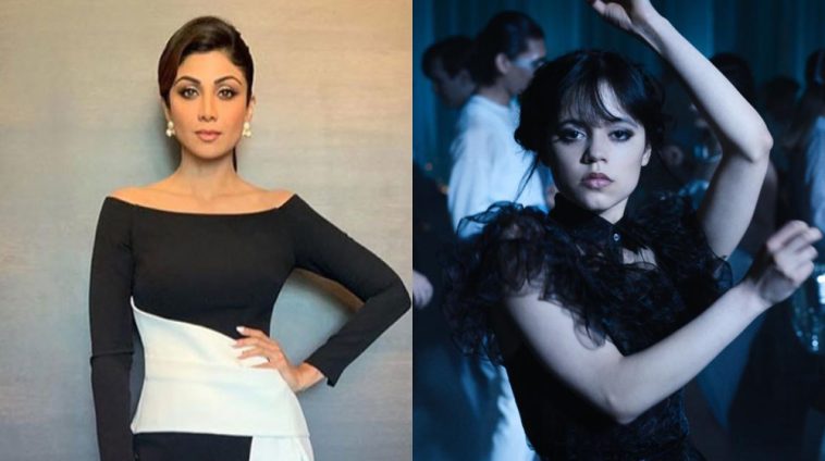 Shilpa Shetty Nails Jenna Ortega’s Viral Dance As Wednesday Addams ...