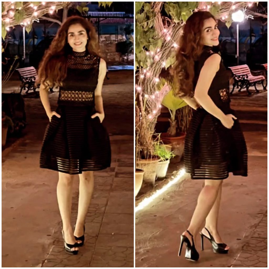Hajra Yamin Spells Chic in See-Through Black Skirt [Pictures] - Lens
