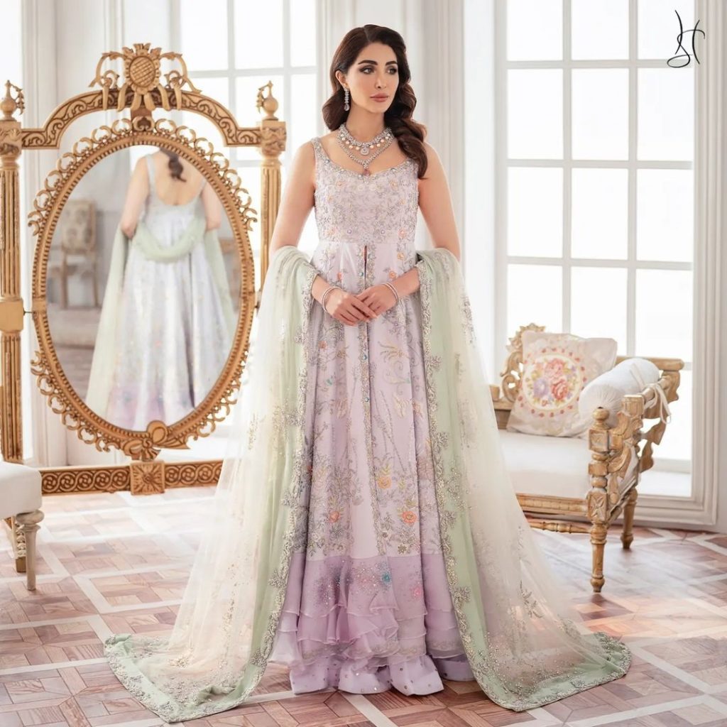 Supermodel Sabeeka Imam's Pictures in Stunning Lilac Pishwas Break the ...