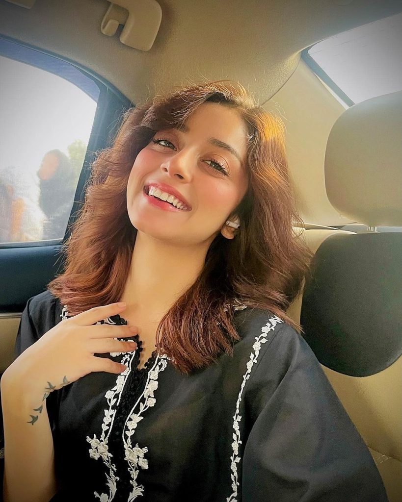 Alizeh Shah Sports a Cute Desi Look in Double Braids - Lens
