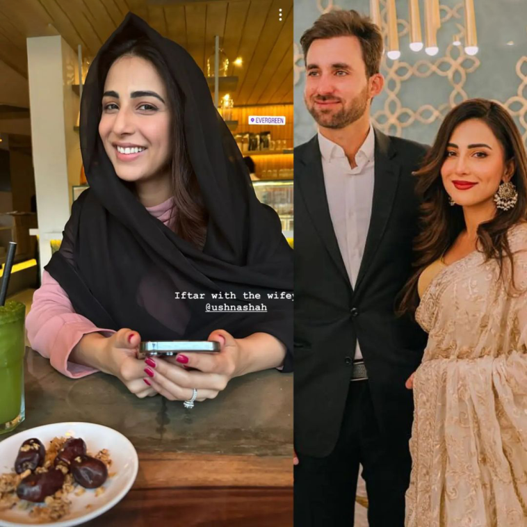 Ushna Shah and Hamza Amin Break Their Fast Together - Lens