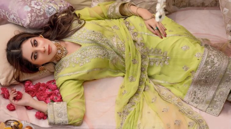 Azekah Daniel Drops Jaws in Mint Green Ethnic Jora [Pictures] - Lens