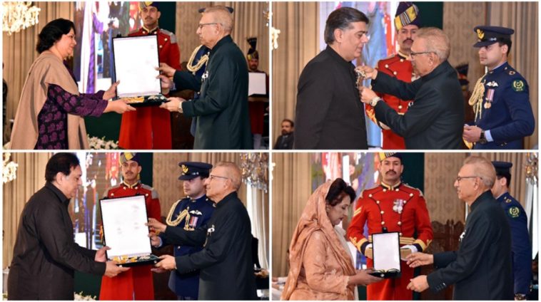 List of All Celebrities Who Won Pakistan's Biggest Civil Awards on 23 ...