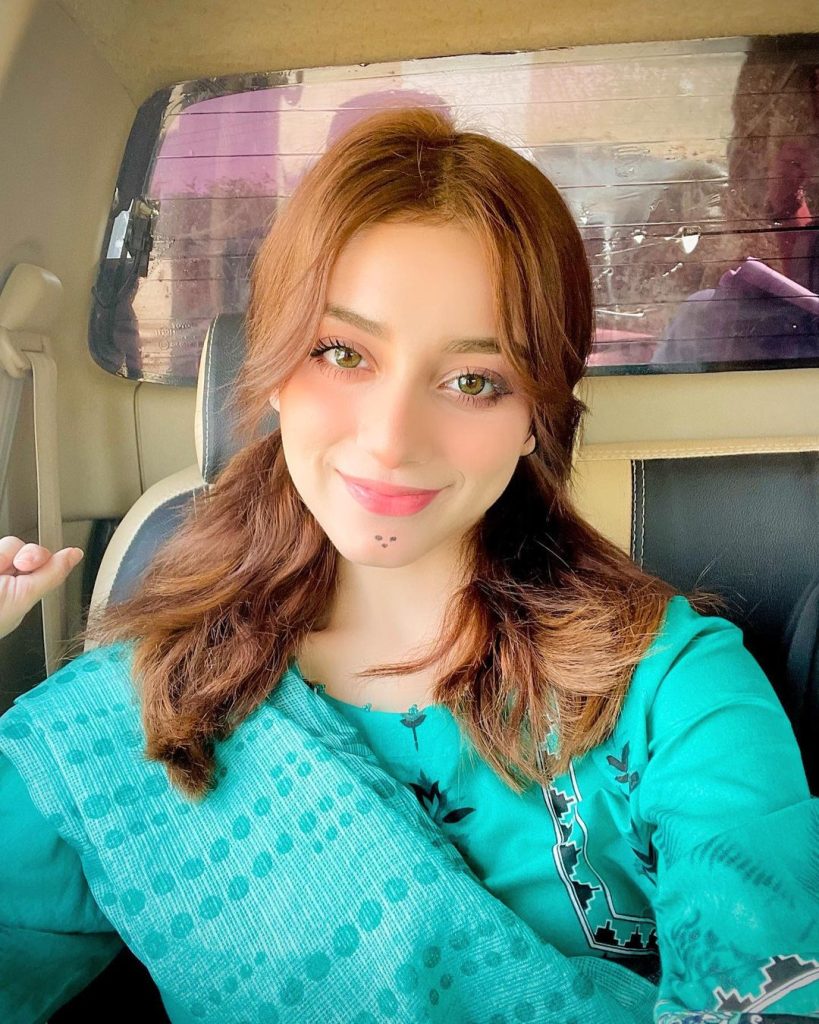 Alizeh Shah Sports a Cute Desi Look in Double Braids - Lens