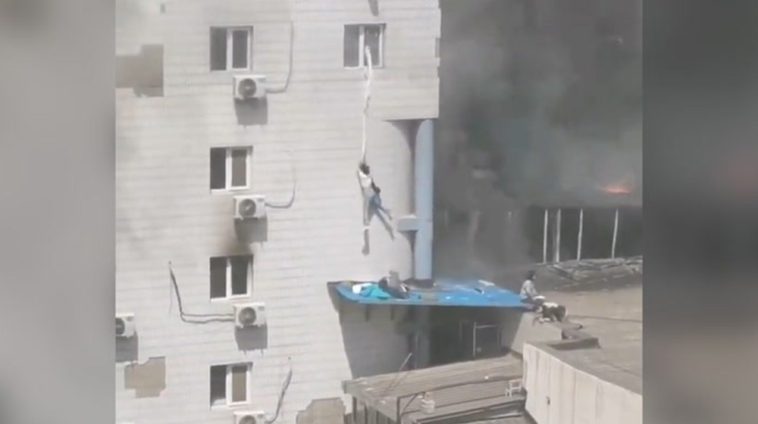 Video of Patients' Desperate Escape From Deadly Fire in Chinese ...