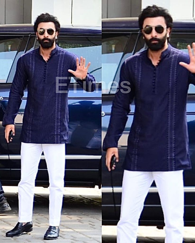 Bollywood's Heartthrob Ranbir Kapoor Rocks Faraz Manan's Outfit - Lens
