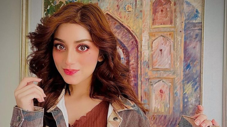 Alizeh Shah Flaunts Her Curves in Brown Camo Jacket and Jeans - Lens